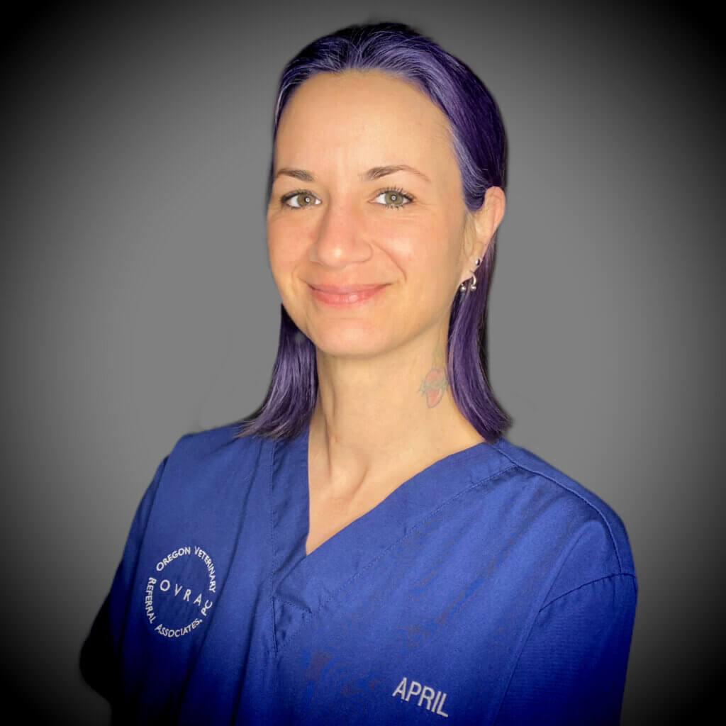 April - Oregon Veterinary Referral Associates